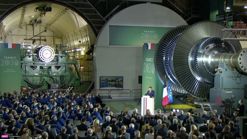 Nucléaire à Belfort Emmanuel Macron Joue La Carte De «lécologie